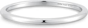 Ania Haie Bague Chic Creator Plain pour Femme en Argent Sterling 925 Taille EUR : 54, avec Emballage Cadeau