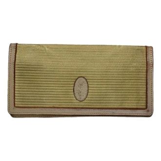 Saint Laurent Portefeuille Pre-owned - Femme - Pre-owned - Beige - Taille: ONE Size