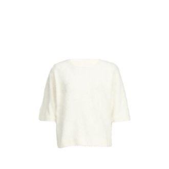 Bellerose Pull manches courtes Dime en angora m&eacute;lang&eacute;