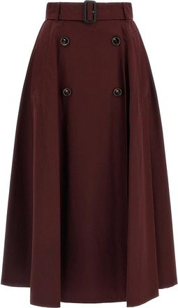 Burberry Trench-Coat - Bordeaux