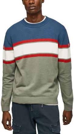 Pepe Jeans London Herren Pio Long Sleeves Knits, Green (Casting), S