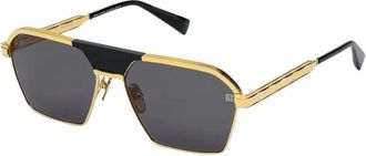Balmain Sonnenbrillen - - Accessories - unisex - Gelb - 60 MM