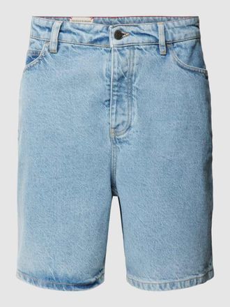 Knowledge Cotton Apparel Bermudas in Denim-Optik