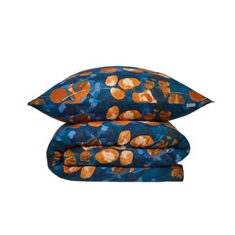 Schiesser Bettwäscheset Maxima | Renforcé | 2-teilig | Floralprint | 100 % Baumwolle | Oeko-Tex Made in Green Zertifiziert | Reißverschluss | 135x200cm + 80x80c