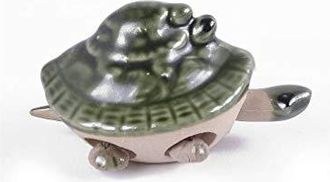 La Chineuse Statuette der Langlebigkeitsschildkröte - Gelenkfigur - Asiatisches Feng-Shui-Symbol - Asiatisches Dekor - Schlafzimmer, Büro, Wohnzimmer - Asiatische