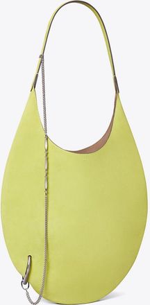 Tory Burch Damen Weiche Wildledertasche mit Piercingdetail