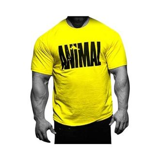 Animal Iconic Pak T-Shirt pour Homme - Jaune - Taille L