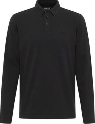 Mustang Jeans Style Portis Polo, Noir de Jais 4188, L Hommes