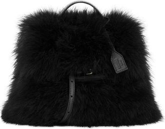 Moschino Femme, Sacs, Noir, Taille: ONE Size Tie Me Small Hand Bag