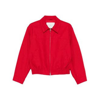 Dunst Femme, Vestes, Rouge, Taille: 38 FR Blouson &agrave; Col