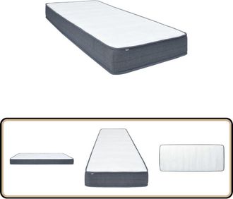 vidaXL Boxspringbett-Matratze 200 x 90 x 20 cm - Boxspringbett - Matratze - Liegekomfort - Federsystem - Schaumstoff
