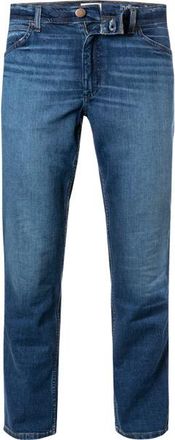 Wrangler Herren Jeans blau Baumwoll-Stretch