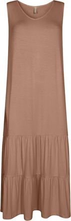 Soyaconcept Damen SC-MARICA 197 Kleid, Wüstenbraun, X-Small