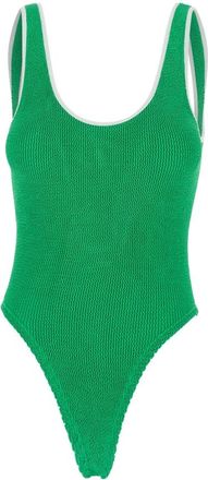 Hunza G Femme, Maillots de bain, Vert, Taille: ONE Size Faye Swimsuit