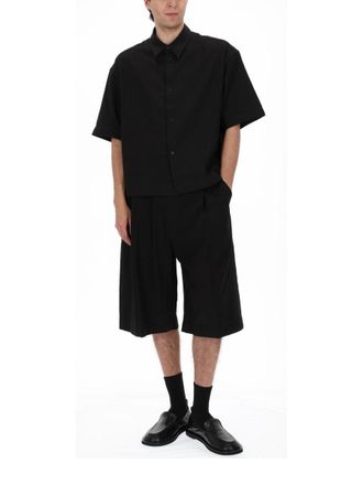 STUDIO NICHOLSON Sanko Shirt - Black