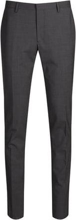 Au Printemps Paris Pantalon Dostum-S uni en laine m&eacute;lang&eacute;e