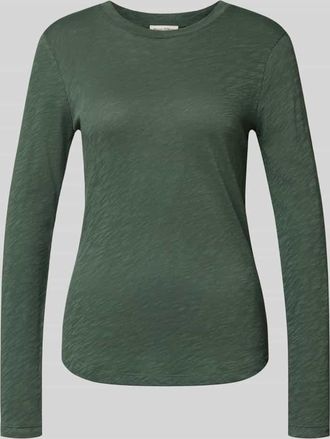 Marc O'Polo Regular Fit Langarmshirt aus reiner Baumwolle