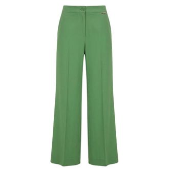 Baldinini Pantalon large - Femme - Pantalons - Vert - Taille: 38 FR