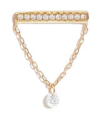 Persée boucles doreilles en or 18ct serties de diamants