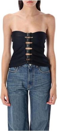 Coperni Femme, Tops, Noir, Taille: 40 FR Multi Buckle Top