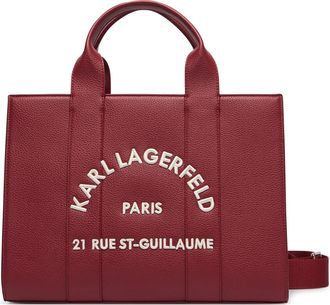 Karl Lagerfeld Handtasche KARL LAGERFELD B1W30041 Dunkelrot