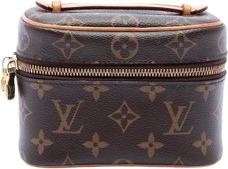 Louis Vuitton Pre-owned Nice Nano Vanity Case - Femme - Pre-owned - Brun - Taille: ONE Size