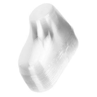 Cabilock 50 Stück Durchsichtige Kleinkindfußmodelle Schuhstützen für Babyschuhe Robuste Präsentationsständer Flexibles Material Geeignet für Präsentation von B