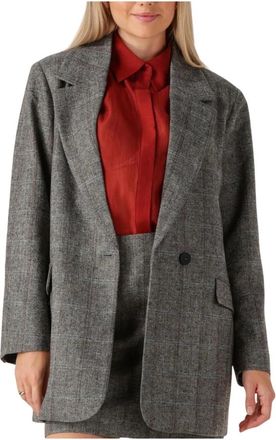 Copenhagen Muse Grauer Blazer f&uuml;r Stilvolle Outfits - - Jackets - Damen - Grau - M