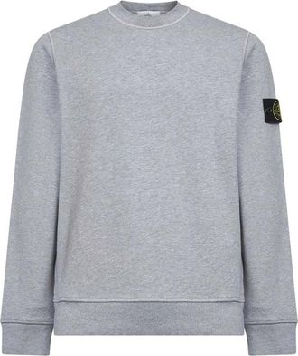 Stone Island Homme, Sweatshirts et sweats &agrave; capuche, Gris, Taille: 2XL Pull Ras du Cou