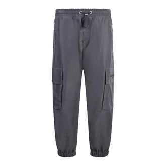 Balmain Homme, Pantalons, Noir, Taille: XL Pantalon Cargo &agrave; Cordon