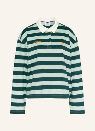 adidas Originals Adidas Originals Jersey-Poloshirt Athl Dept Striped Graphic gruen