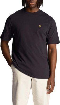 Lyle & Scott Oversized Tshirt Herren | Herren t Shirt mit Rundhalsausschnitt und Steinadlerlogo auf der Brust | XS-XXL