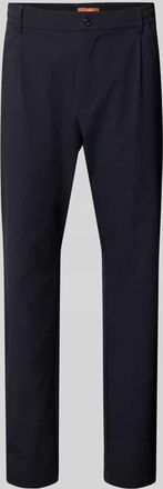 Cruna Slim Fit Stoffhose mit Strukturmuster