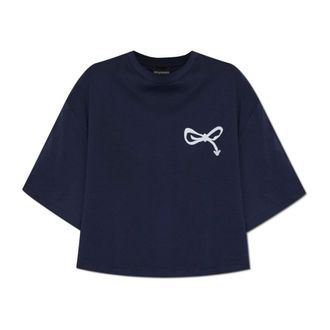 Emporio Armani Damen, Oberteile, Blau, LGr&ouml;&szlig;e