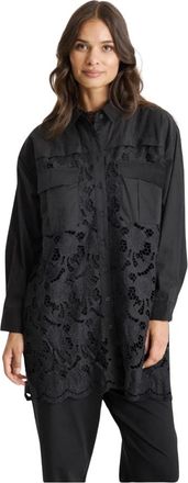 In Front IN Front, Femme, Blouses et Chemises, Noir, Taille: 40 FR Lyon Over Shirt