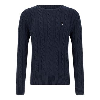 Polo Ralph Lauren Baumwollpullover - - Knitwear - Herren - Blau - 2XL