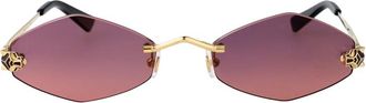 Cartier Ct0433S Sonnenbrille - - Accessories - unisex - Gelb - 55 MM