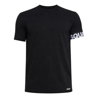 Dsquared2 Homme, Tops, Noir, Taille: 2XL Logo T-Shirt