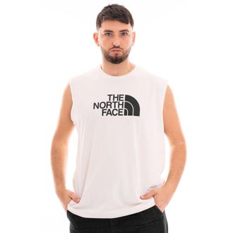 The North Face T-Shirt Giromaniche Easy Tank Logowear - - Sport - Herren - Wei&szlig; - 2XL
