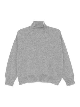 D.exterior Pull Col Rond - Gris