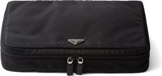 Prada Großer Re-Nylon Kulturbeutel - Schwarz