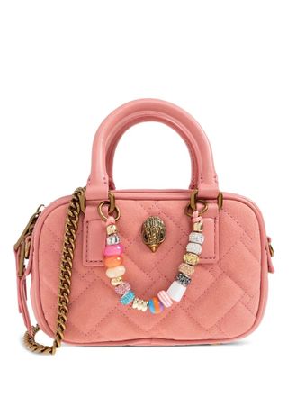 Kurt Geiger mini sac cabas Kensington London à design matelassé - Rose