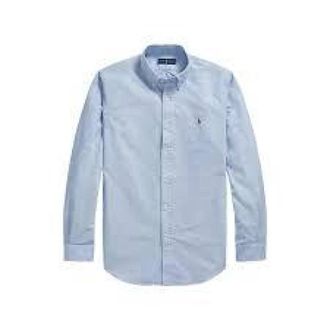 Polo Ralph Lauren Cubdppcs Lang&auml;rmeliges Sporthemd - - Shirts - Herren - Blau - XL