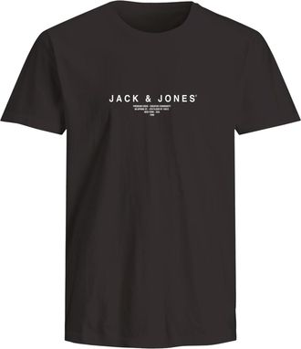 Jack & Jones Jprblaharris Ss Tee Crew Neck FST Pls