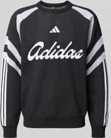 adidas Pullover mit gro&szlig;em Logo-Schriftzug