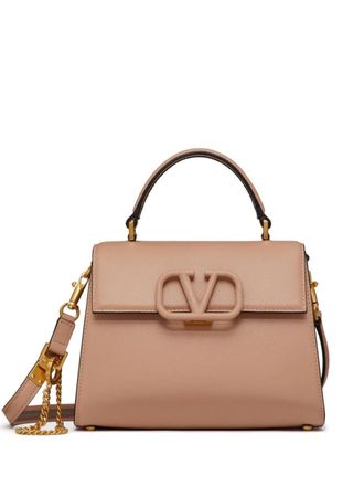Valentino Garavani petit sac à main VSling - Tons neutres