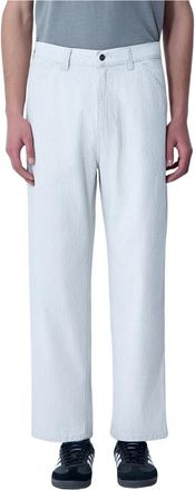 Carhartt Work in Progress Homme, Pantalons, Blanc, Taille: M Mercer Single Knee Pants