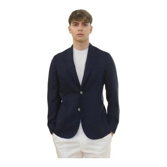 Barba Homme, Vestes, Bleu, Taille: M Giacca Easy