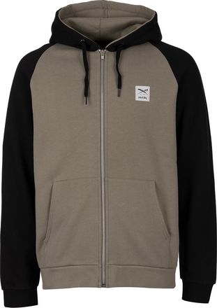 Iriedaily De College 2 Zip Hoodie, Bio-Baumwolle, Smokey Olive, XL