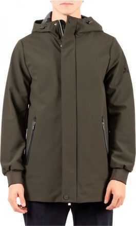 HèSKIMO Homme, Manteaux, Vert, Taille: XL Parka Tech Bondend